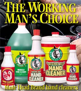 Mule Head Original Red Hand Cleaner, 1 Gallon Jug, No Pump ...
