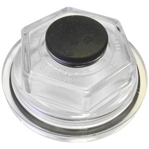 Screw-On Hub Cap with O-Ring and Plug for Dexter 7.2K and 8K Hubs ...