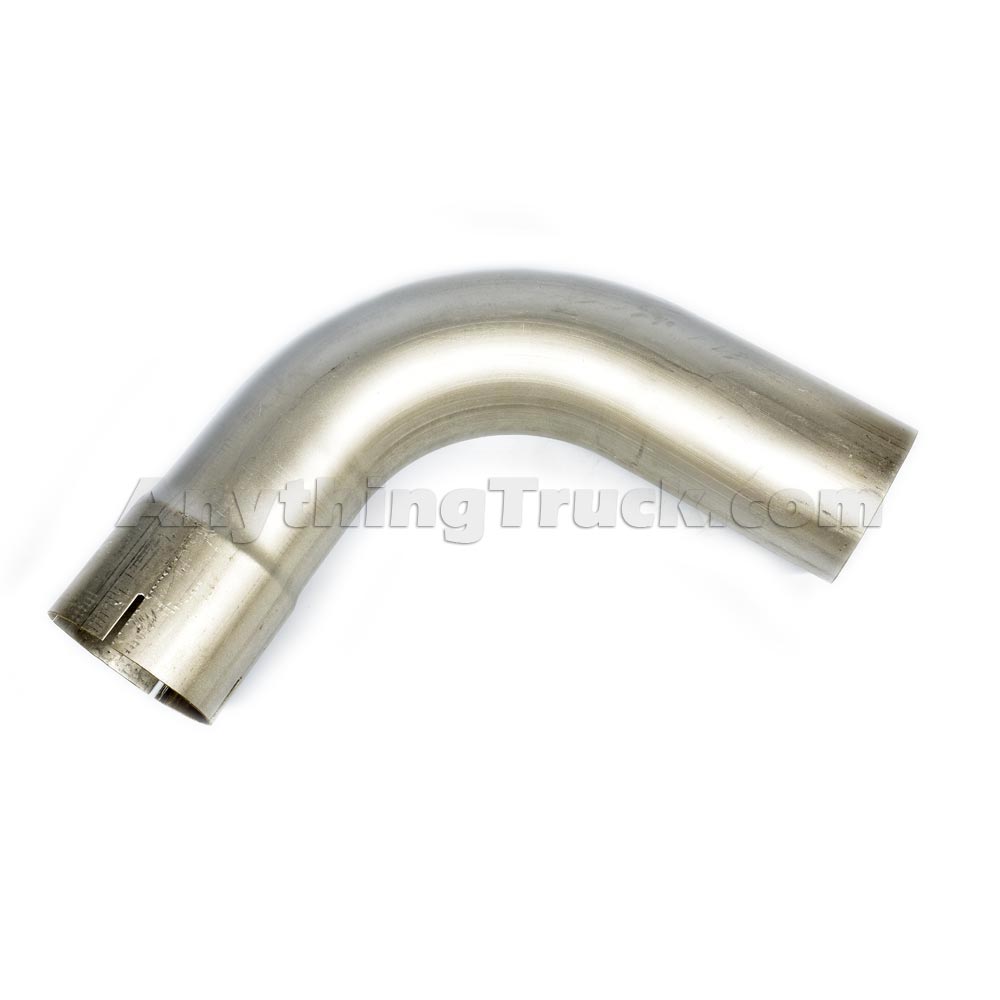 PTP 10678 90 Degree 4" ID-OD Aluminized Exhaust Elbow, 10" Legs, 4-1/2" Centerline Radius ...