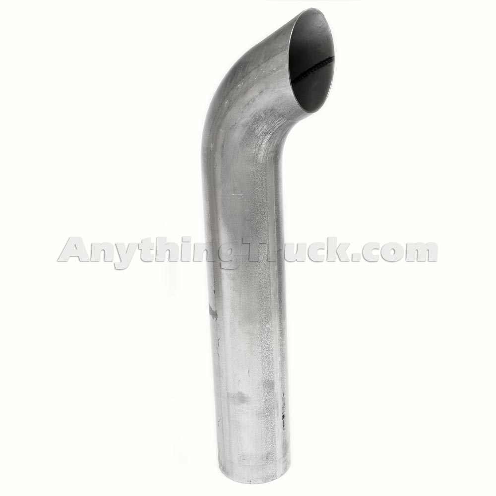 AP Exhaust 24748 4" OD x 24" Length, Curved Top, Aluminized Exhaust ...