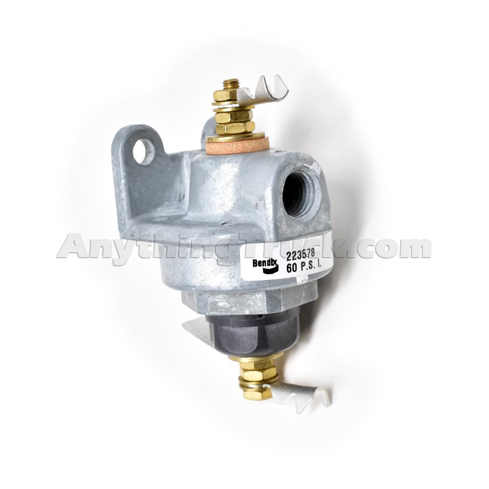 Bendix 223578N LP-2 Low Pressure Indicator, 60PSI Cut-Out Pressure ...