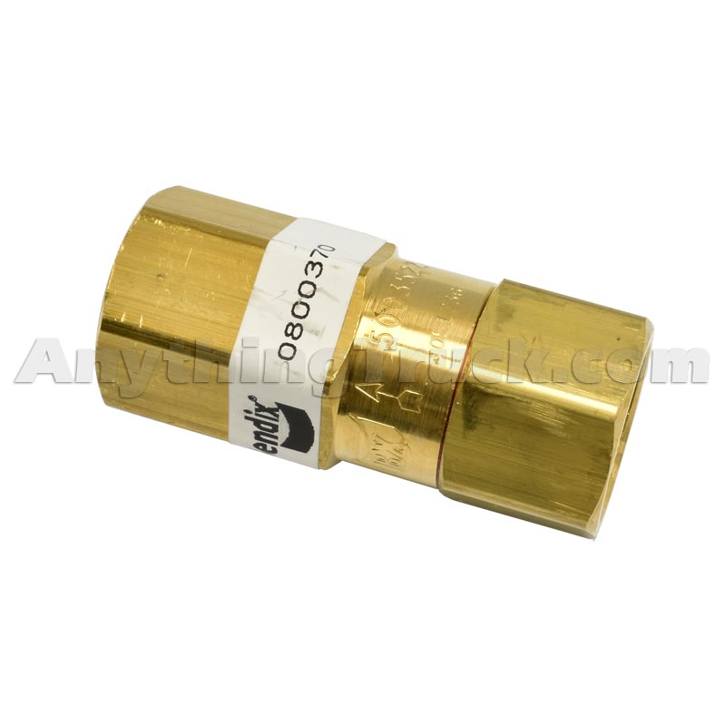 Bendix 800370 SC-3 Single Check Valve, 1/2" NPT Female Ports ...
