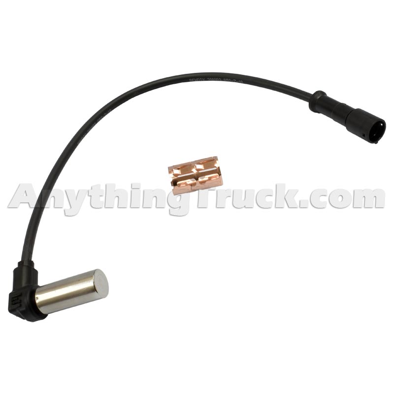 Bendix 801544 WS-24 Wheel Speed Sensor, 90 Degree, DIN Plug, 12" Long ...
