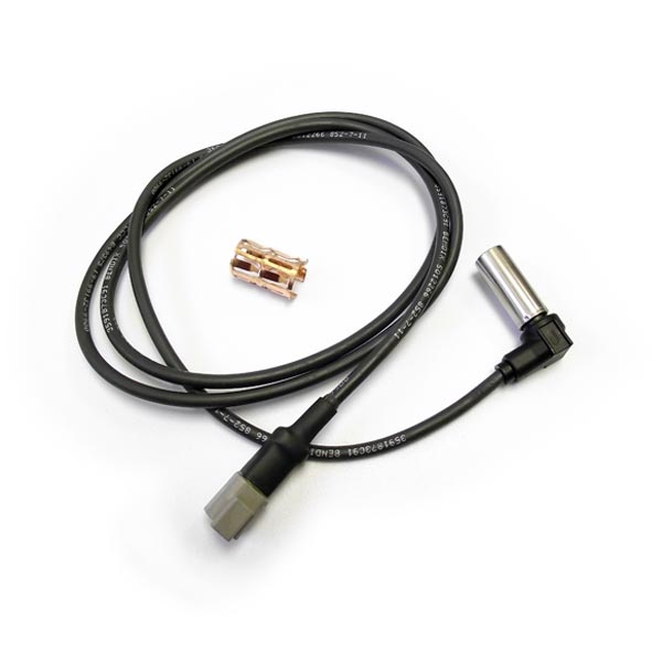 Bendix 801551 WS-24 Wheel Speed Sensor, 90 Degree, 40" Harness, Deutsch ...