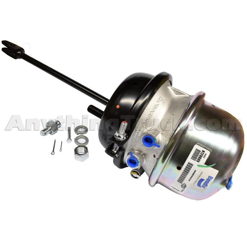 Bendix K129605 Type 3030 Spring Brake, 2.5" Stroke, 11.10" Push Rod ...