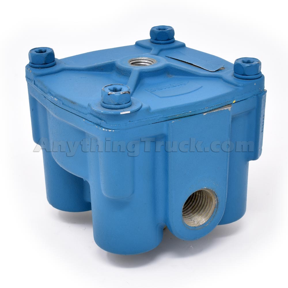 Bendix 103912X R-12 Relay Valve with Vertical Del Ports, 7.5 PSI Crack ...