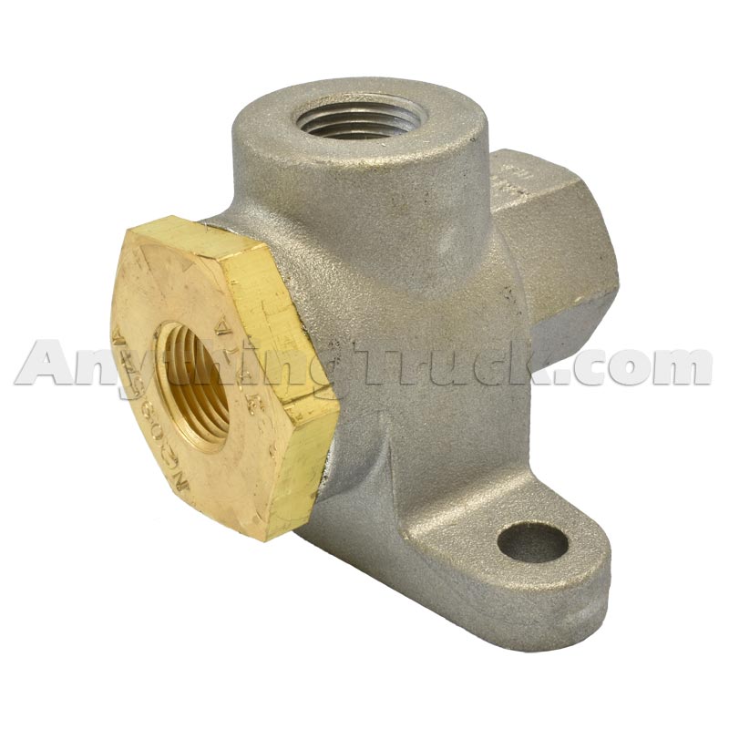 Haldex KN25060 Diaphragm-Type Double Check Valve, 3/8" Ports ...