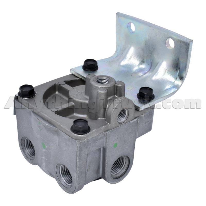 Haldex KN28131 Relay Valve - Two Delivery Ports: AnythingTruck.com