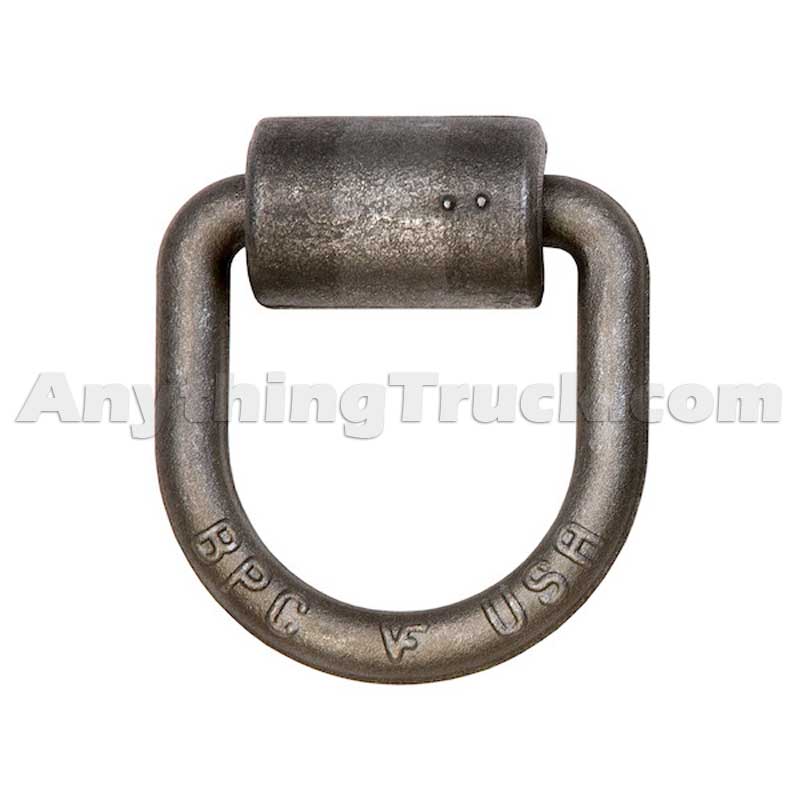 B38WPTP Weld-On 1/2" Forged D-Ring, 4,000 LB Working Load Limit ...
