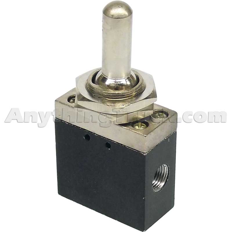 PTP BAV020T 3 Position Momentary Toggle Air Valve (Not Detented ...
