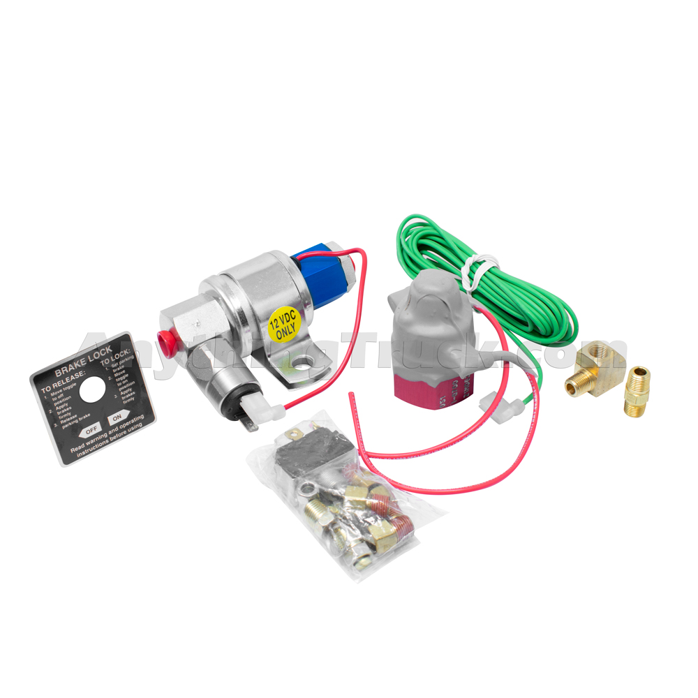 Mico 4071280000 Electric Activated Brake Lock, 12 VDC, Brake Fluid Only ...