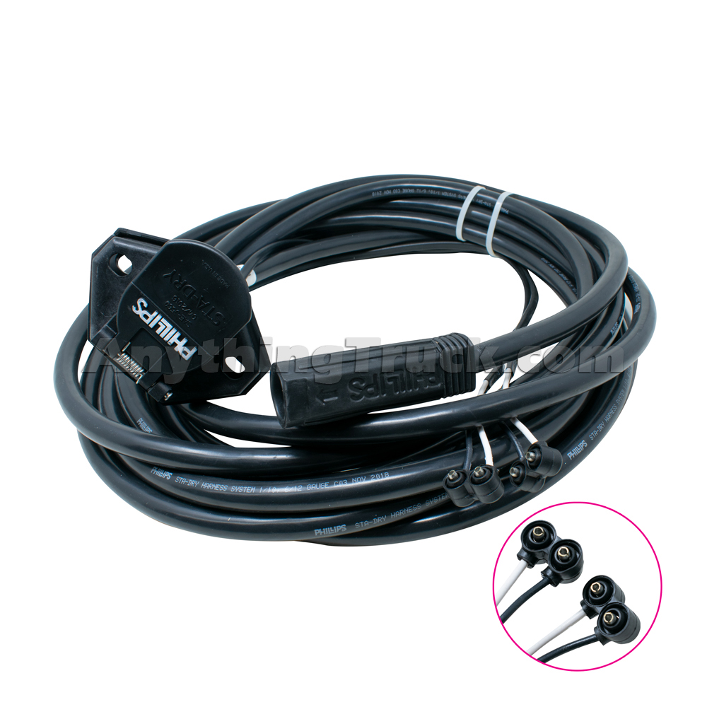 Phillips 34-1010-300 STA-DRY SLIM-7 System Flatbed Chassis 300" Main ...