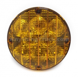 7-Inch Round Red LED School Bus Warning Strobe Light: AnythingTruck.com ...