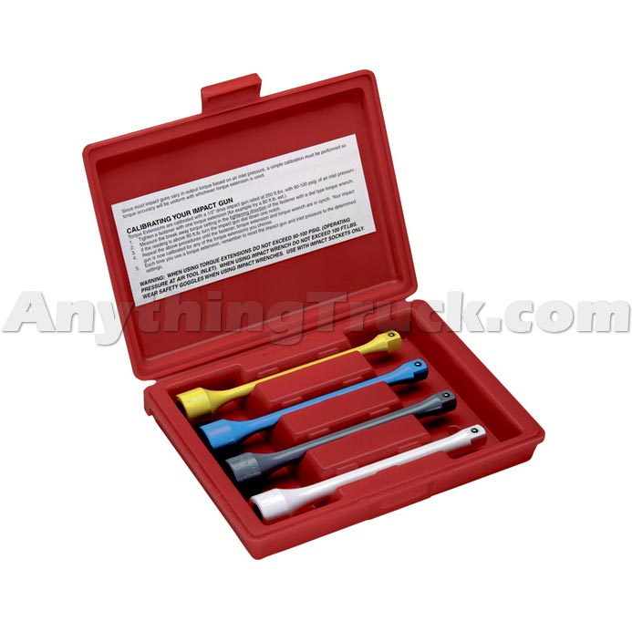 Ken-Tool 30234 Torque Master Torque Sticks, 1/2" Drive, Four Piece Kit ...