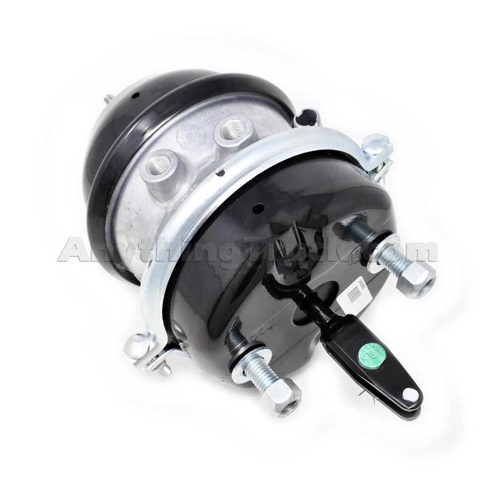 MGM 3430951 TR3030 Spring Brake with Welded Clevis, 2.25" Push Rod, 2.5 ...