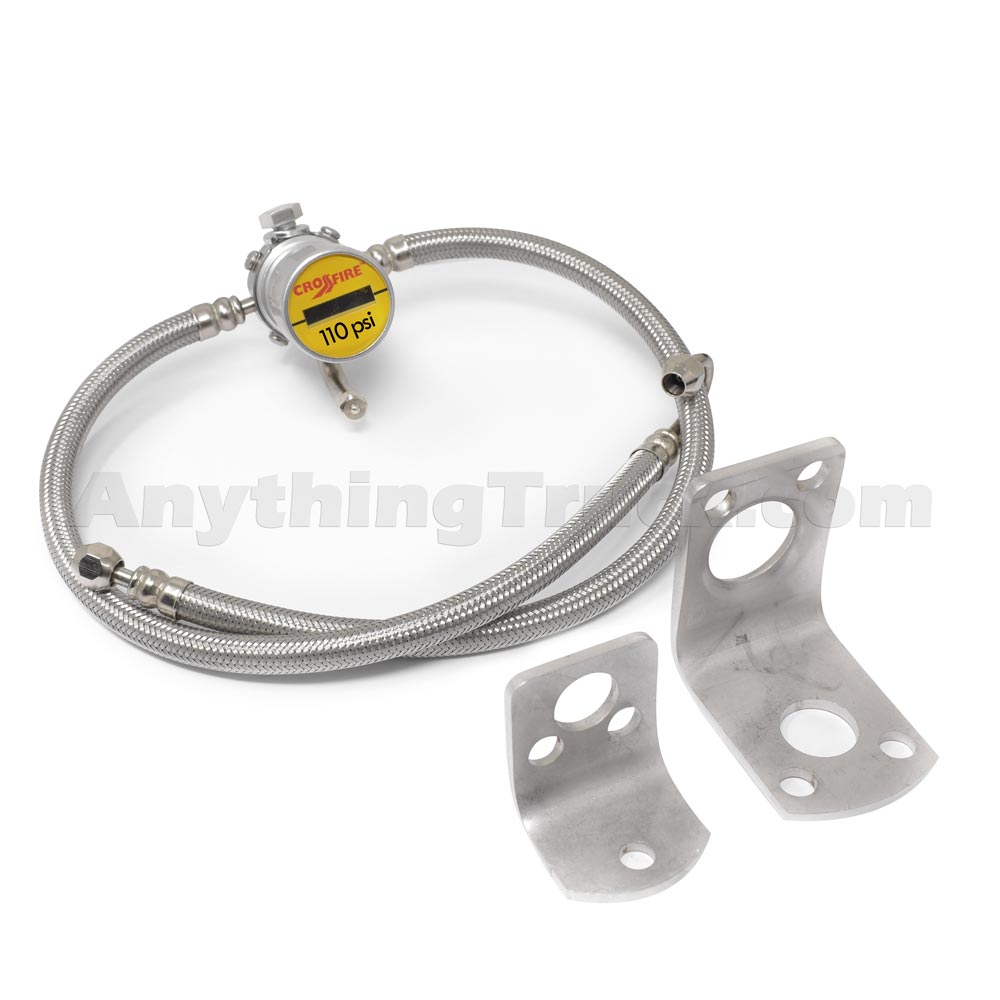 Dual Dynamics CF-110-ST Crossfire, Stainless Steel Hoses, 110 PSI ...