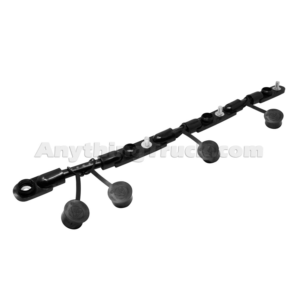 178.2022BK Four Battery Overmolded Cable, Black 2/0 Wire: AnythingTruck.com