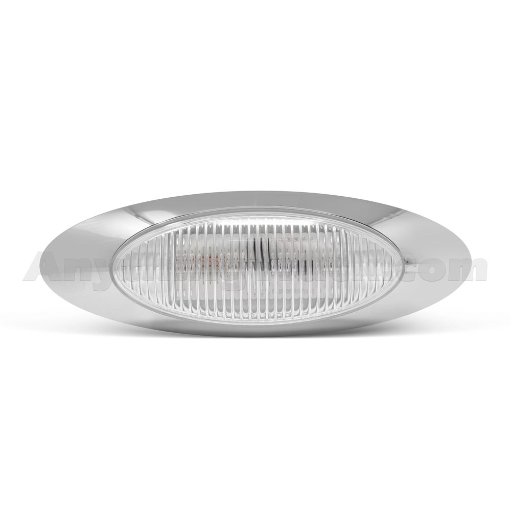 Pro LED 47773 M1 Series Marker Light with Chrome Bezel, Clear Lens ...