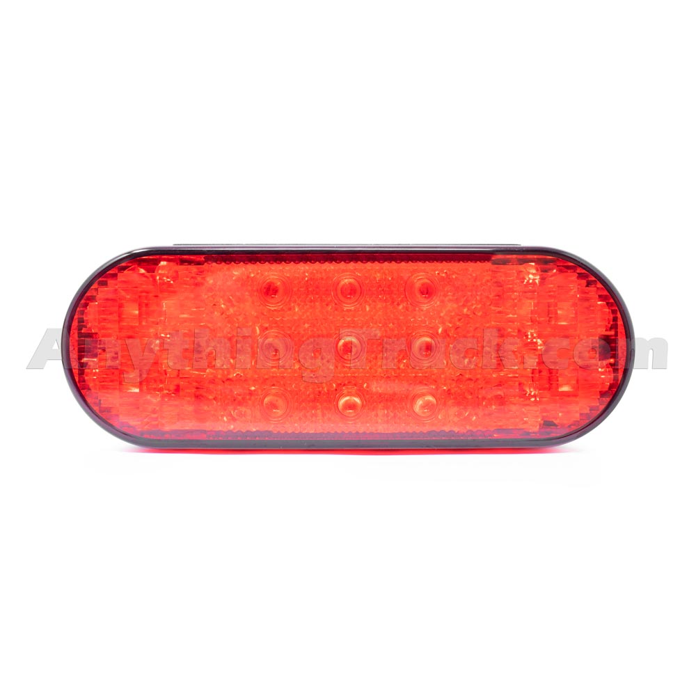 Pro LED 607104 6-Inch Oval Red LED Stop Tail Turn Light - Replaces ...
