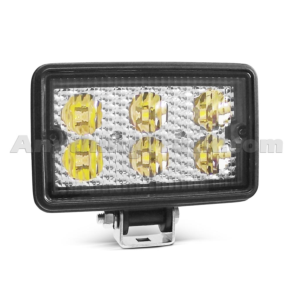 Pro LED 966CR Rectangular LED Work Light, 9-32 Volts DC, 900 Lumens ...