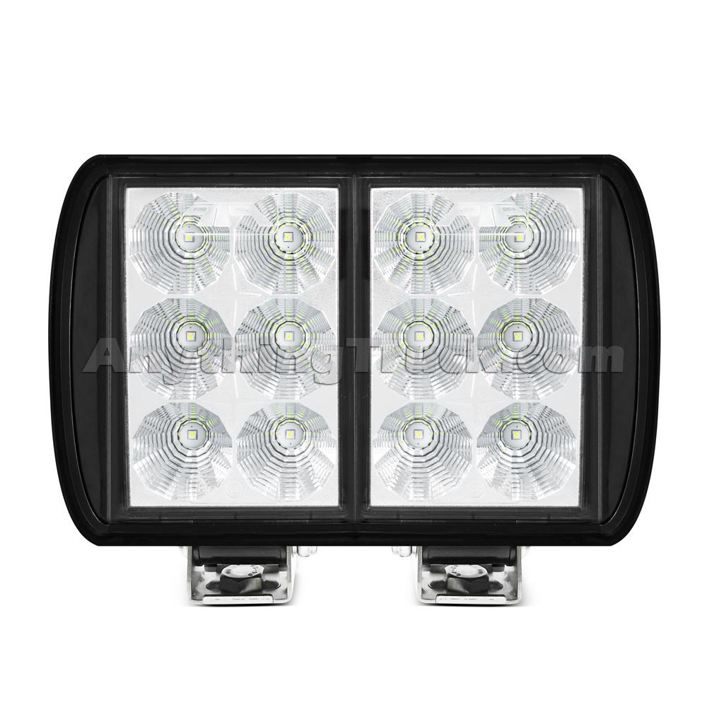 Pro LED 9696C Rectangular LED Work Light, Dual Mount, 10-30 Volts DC ...