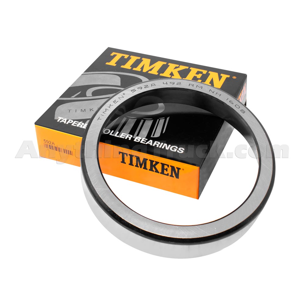 Timken 592A Wheel Bearing Cup, 4.84" ID, 6.00" OD, 1.18" Width ...