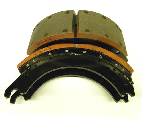 Air Brake Shoes & Hardware Kit for Meritor 15" x 4" 'Q Plus', Services ...