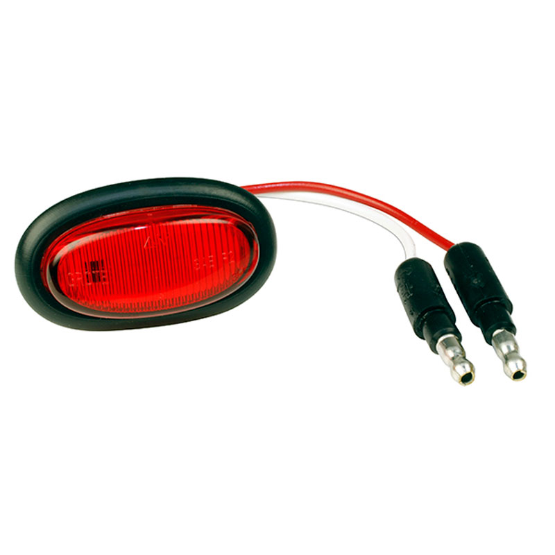 Grote 47962 Red MicroNova LED Clearance Marker Light with Grommet ...