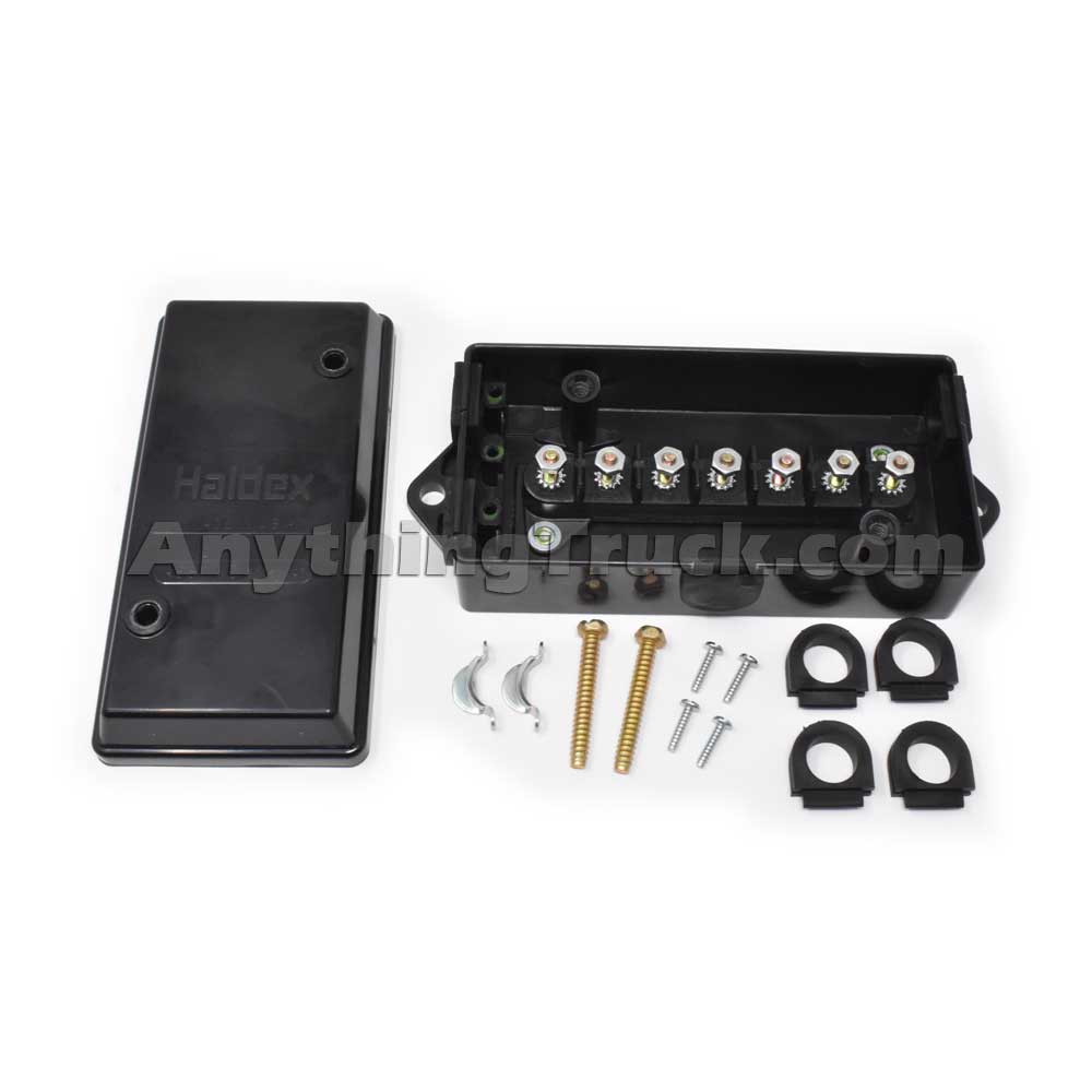 Haldex BE22040 7-Terminal Junction Box with Alternate Grommet Locations ...