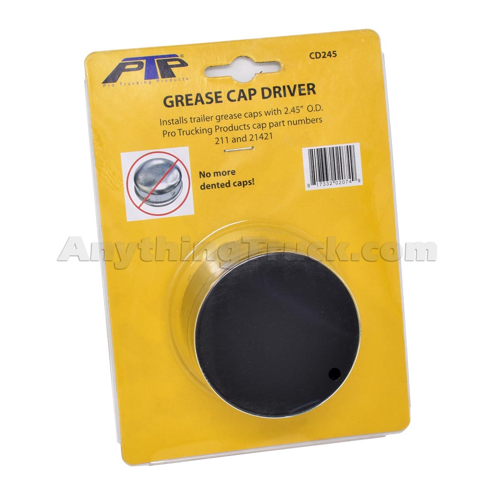 PTP CD245 Grease Cap Driver For 2.45" O.D. Trailer Axle Grease Caps ...