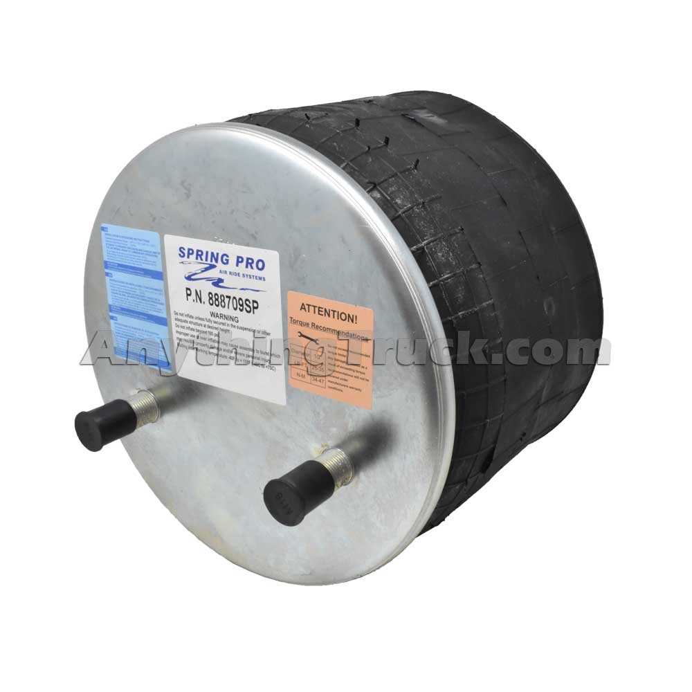 Spring Pro 888709SP Air Spring, Replaces Hendrickson Trailer S21800 ...