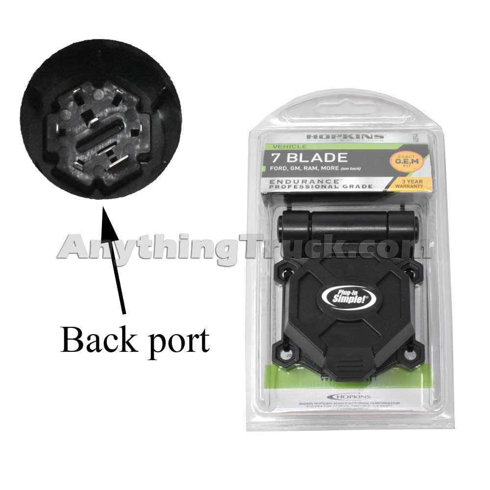 Hopkins 40940 7-Way OEM Plug, Quick Installation: AnythingTruck.com