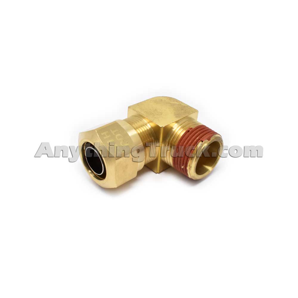 Velvac 016922 3/4" NPT Male 90 Degree Connector for 3/4" Nylon Air ...
