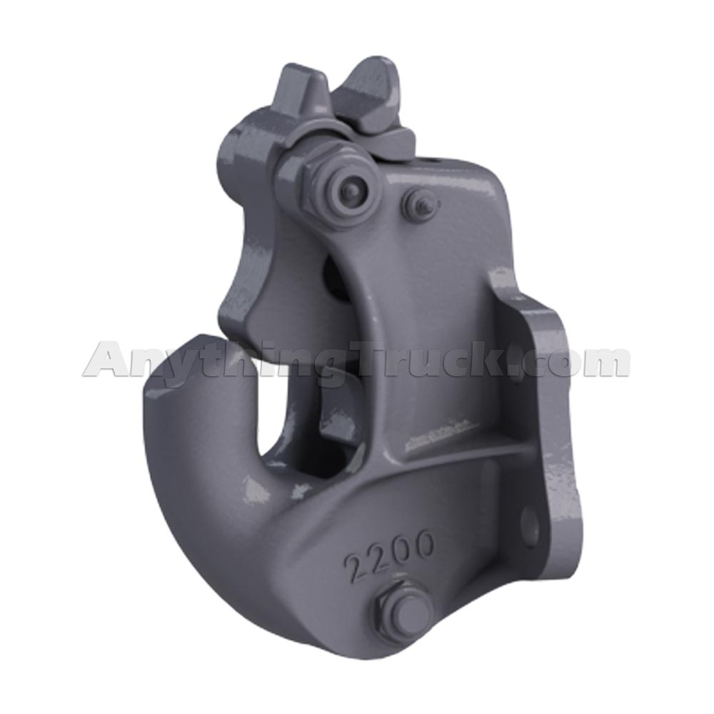 Premier 2200EL 50-Ton Slack Reducing Pintle Hook with Extended Life ...