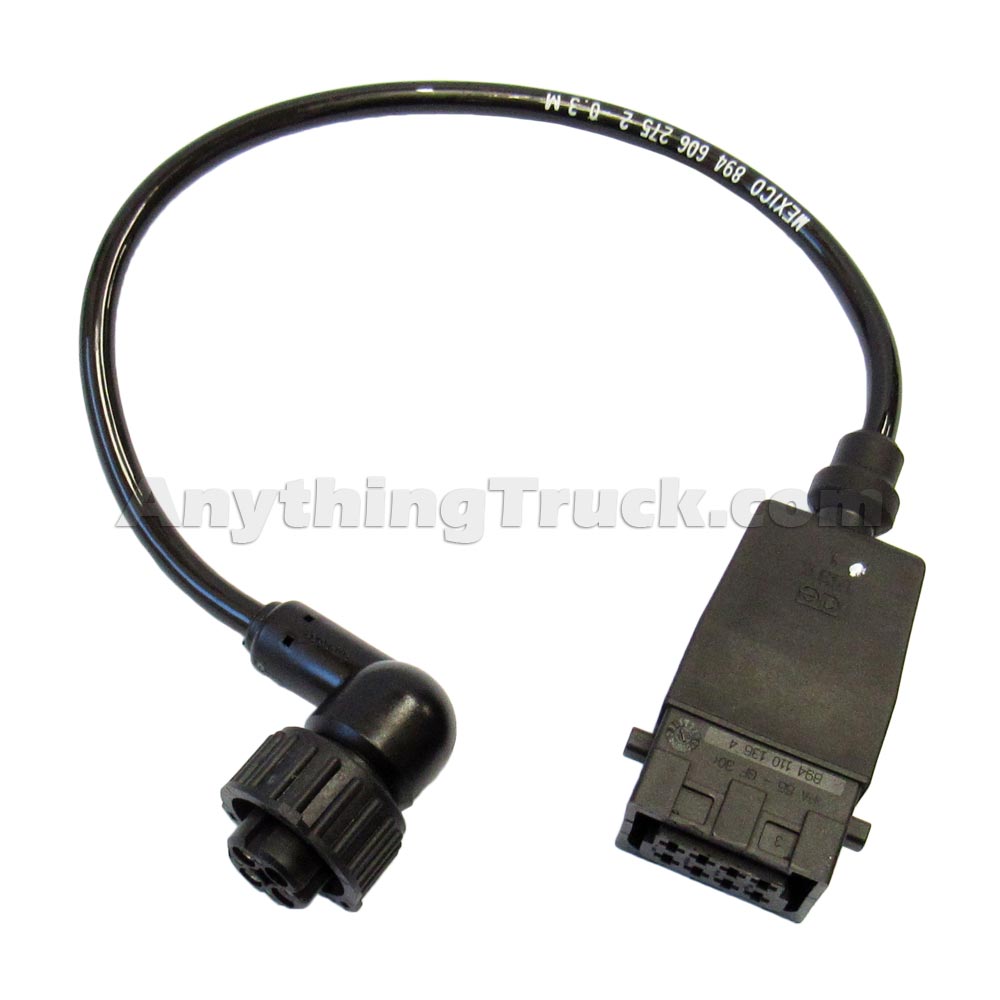 Genuine WABCO 8946062752 ABS Cable, Connects Relay Valve to ECU, 1.65 ...