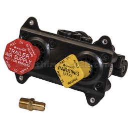 Genuine Bendix 800260 MV-3 Dash Valve, M5x.8-6H Mounting Holes, 3/8 ...