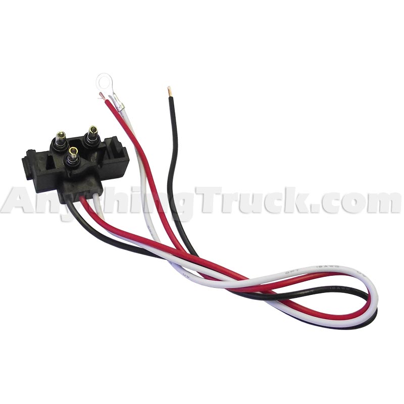 Pro LED 3PT 10" Right Angle Stop-Turn-Tail Light Plug: AnythingTruck.com
