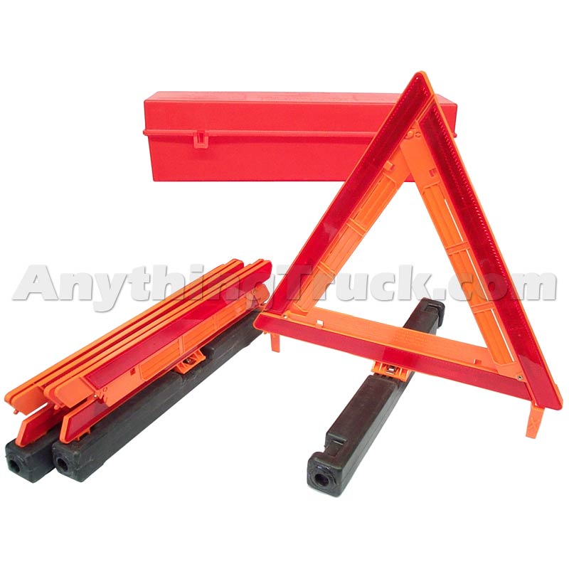3-Piece Triangle Reflector (Flare) Kit: AnythingTruck.com