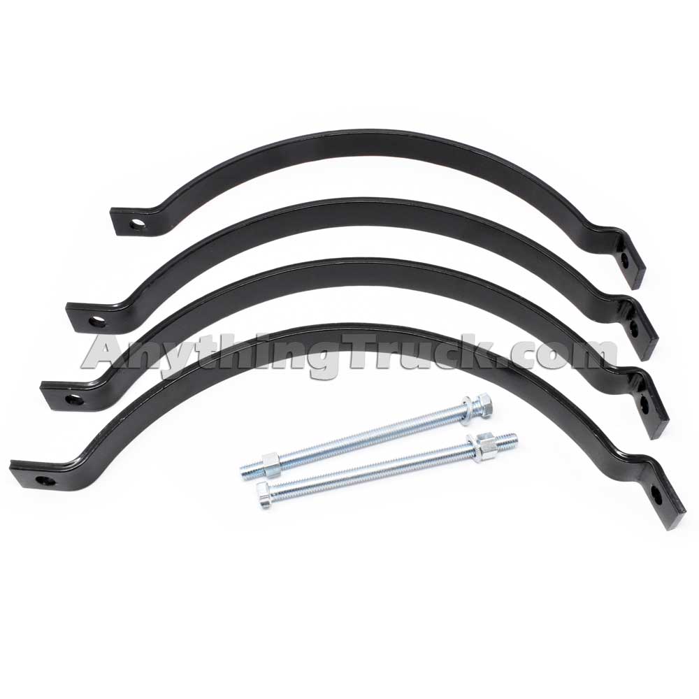 Pro Trucking Products 1722103PTP Air Tank Bracket Kit For 12" Diameter ...