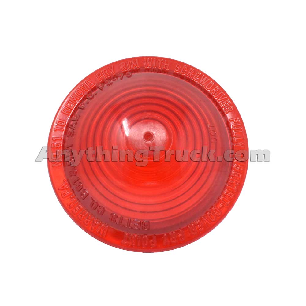 Betts 920109 Shallow Red Lens Insert For Betts 50, 56, 57, 60, & 100 ...