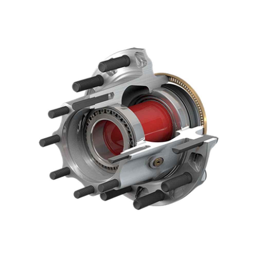 ConMet 10004003 Aluminum Drive Hub, Long Studs, Preset Bearings ...