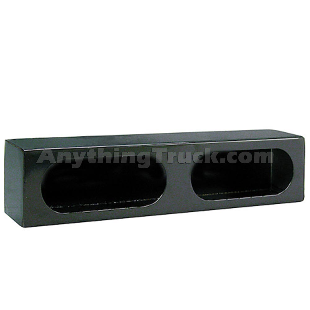 Buyers Products LB3163 Dual Oval Light Box, Black Powder Coated Steel ...