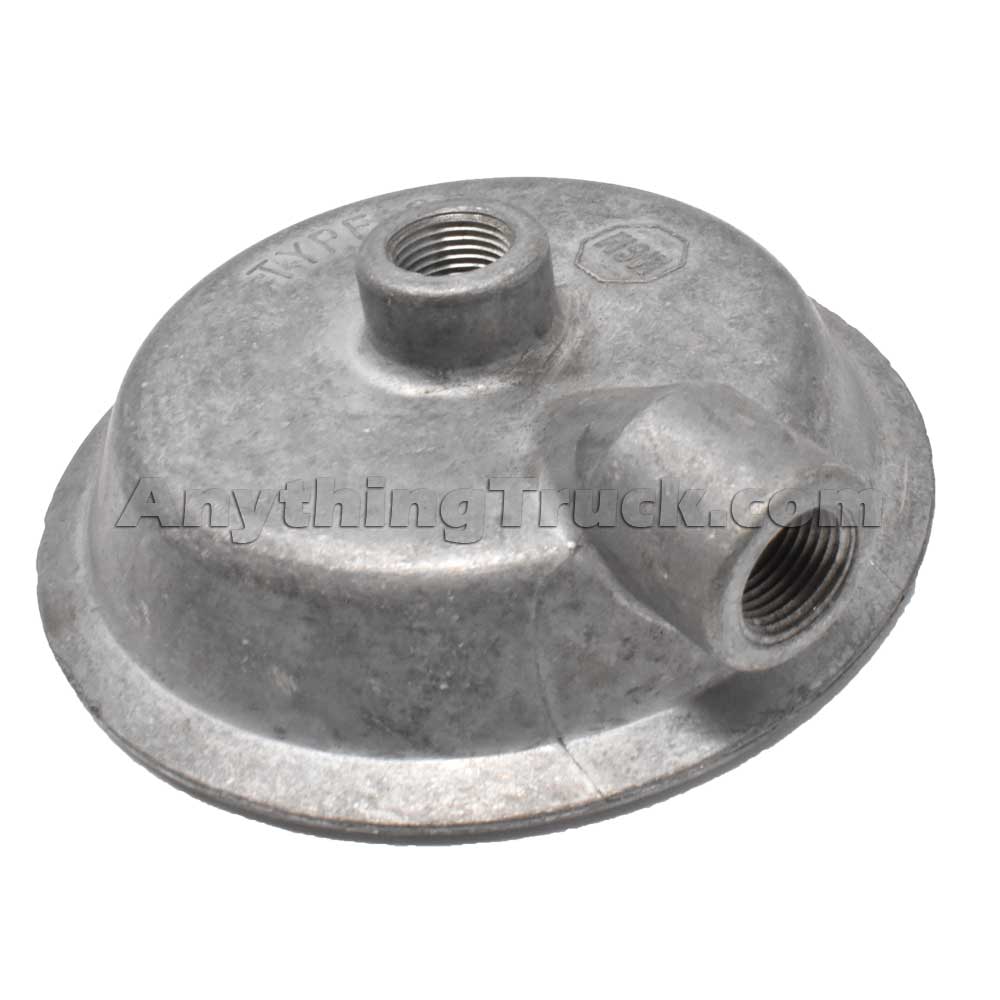 MGM Brakes 8010028 Type 9 Service Chamber Pressure Cap, 3/8" Air Inlet ...
