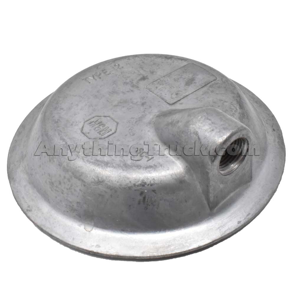 MGM Brakes 8010040 Type 12 Service Chamber Pressure Cap, 3/8" Air Inlet ...