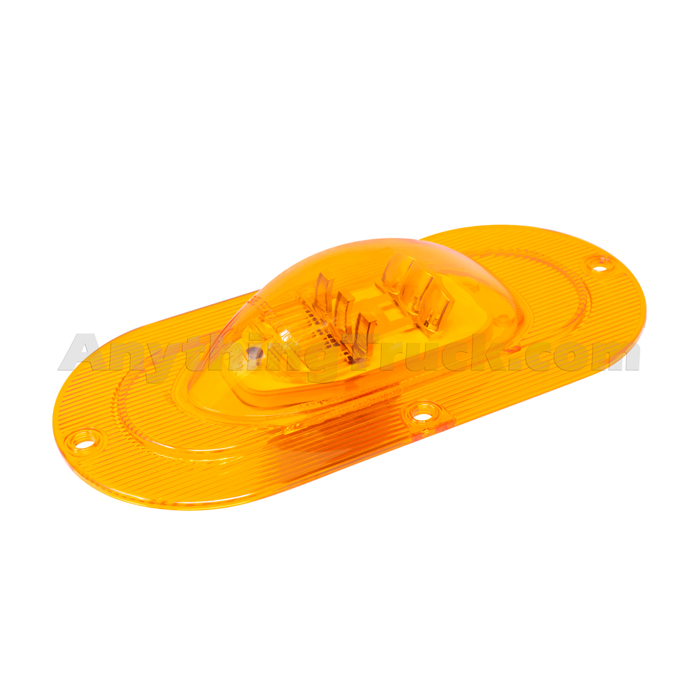 Grote 54203 Amber LED Mid-Turn Signal with Integrated Flange Mount ...