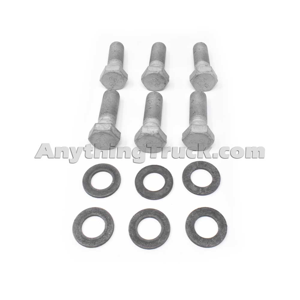 Meritor KIT225257 EX225L & EX225H Axial Mount Caliper Mounting Bolt Kit ...