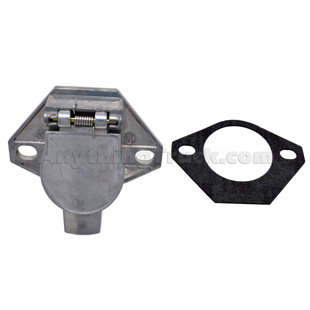 Tramec 38701 7-Way Receptacle With Wire-Insert Terminals: AnythingTruck.com