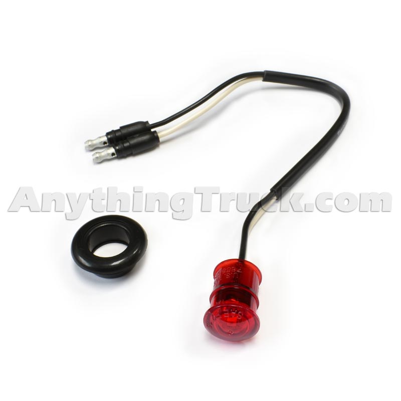 Truck-Lite 33050R Red Truck-Lite Model 33 3/4" LED Marker Light and ...