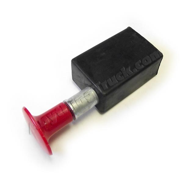 Two-Speed Axle Switch, Red Knob, 0.156" Snap Plugs: AnythingTruck.com