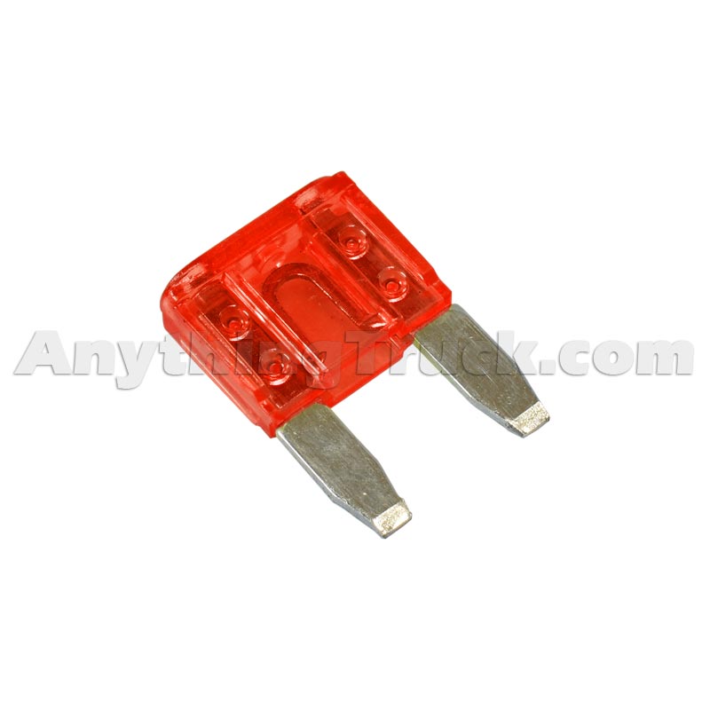 Velvac 091305 10 Amp ATM Mini Blade Fuse, Red Color: AnythingTruck.com